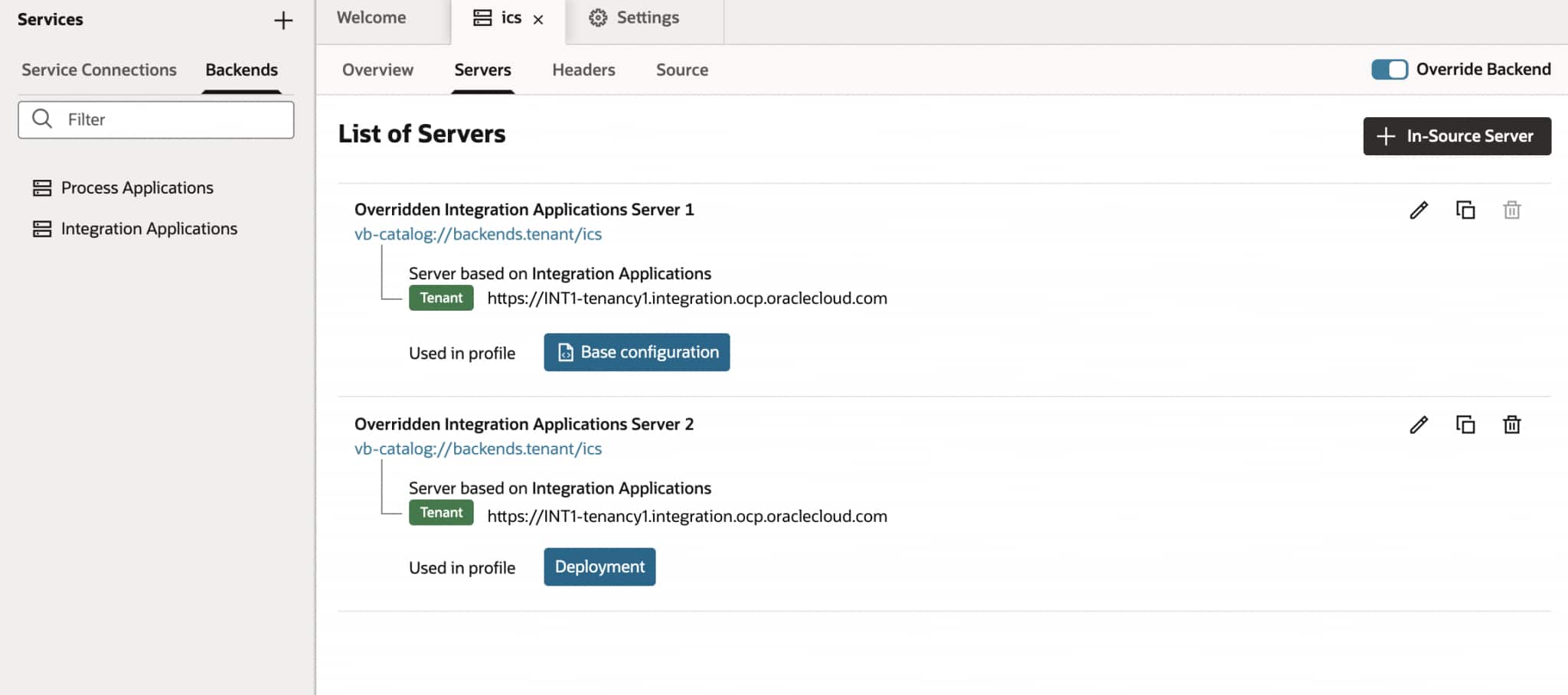 Connecting to Oracle Integration (OIC Gen 3) from Visual Application ...