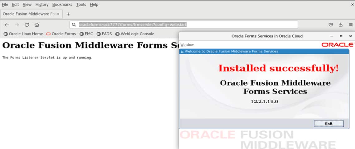 New Oracle WebLogic Suite for OCI UCM image with Oracle Forms ...