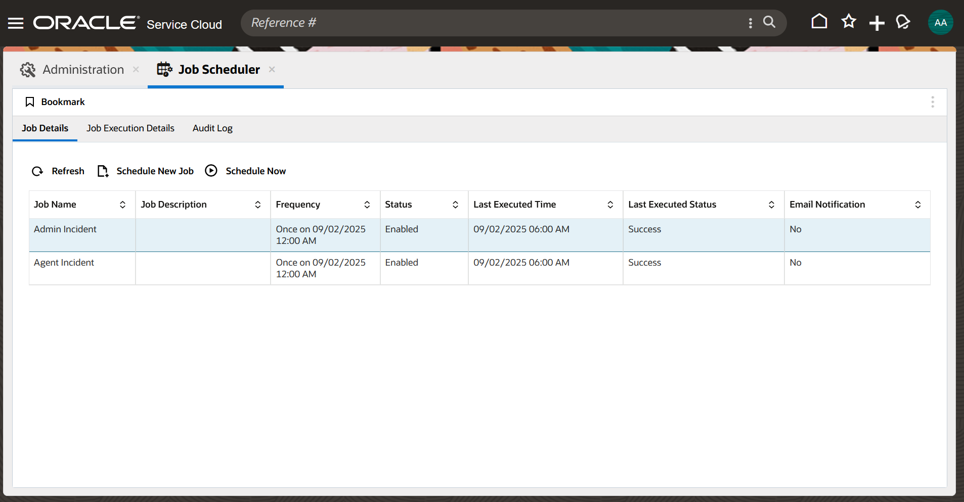 Leveraging Job Parameterization in Oracle Service Cloud | cx